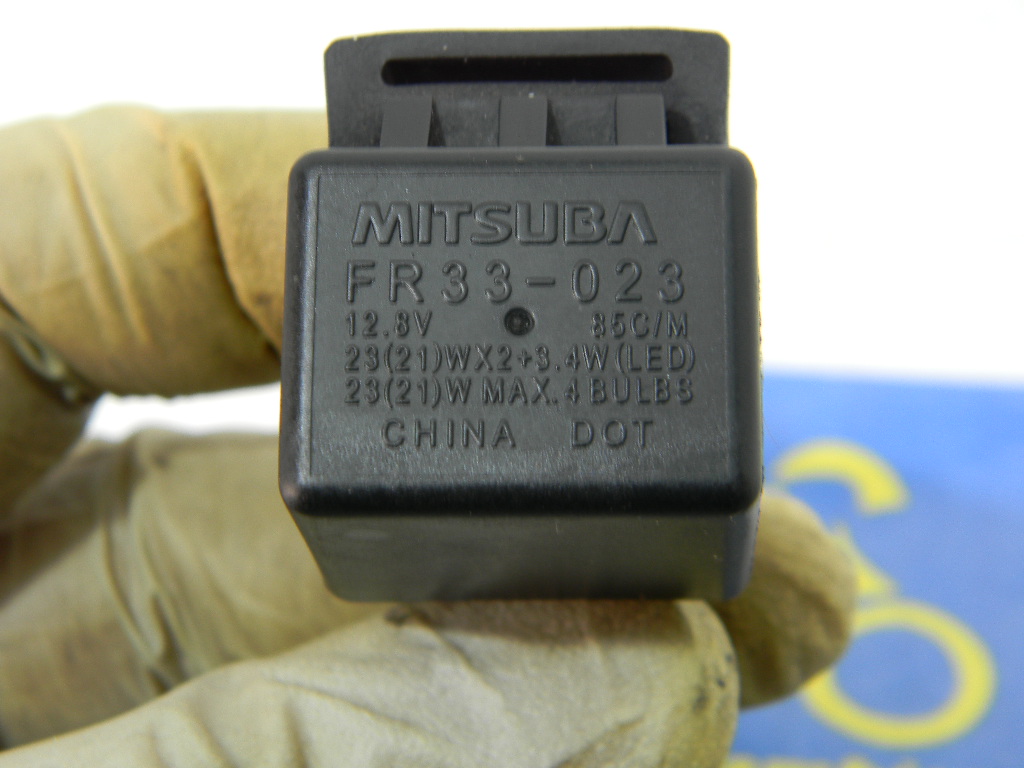 Relé Intermitencia Mitsuba FR33-023 - Recambio despiece desguace moto