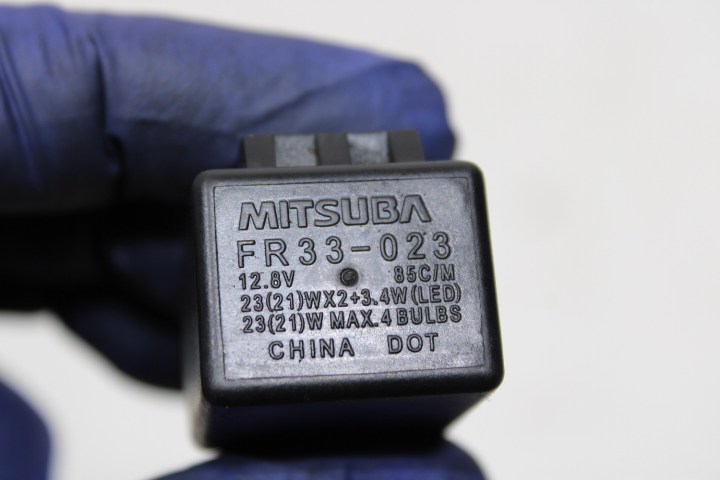 Relé Intermitencia Mitsuba FR33-023 - Recambio despiece desguace moto